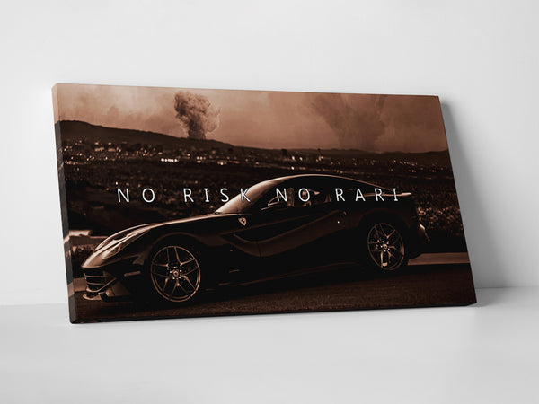 Canvas Wall Art No Risk No Rari for Decoration - canvasvilla.com